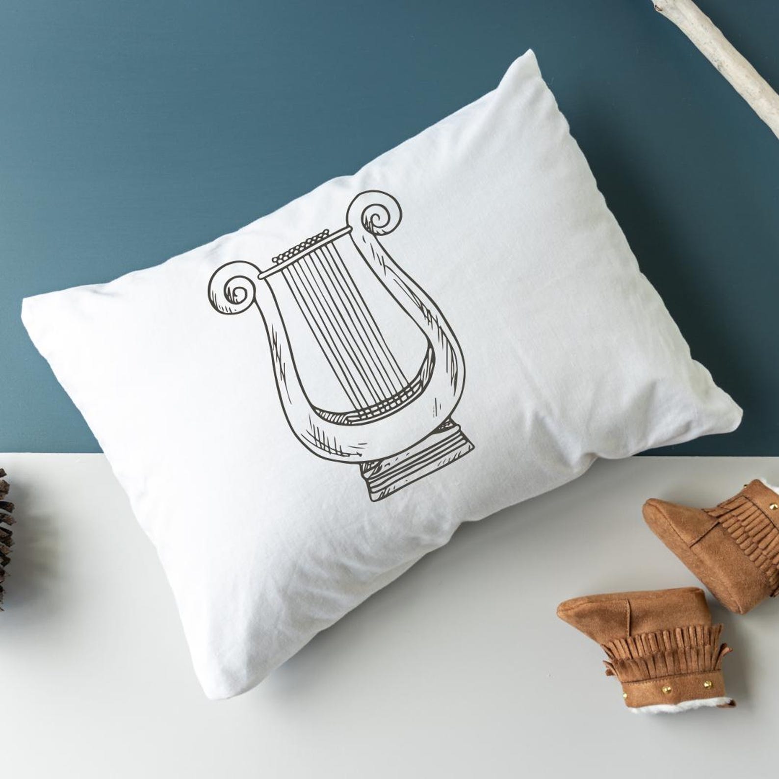 Harp SVG Bundle, Harp Cut Files for Cricut, Harp Vector, Harp Outline ...