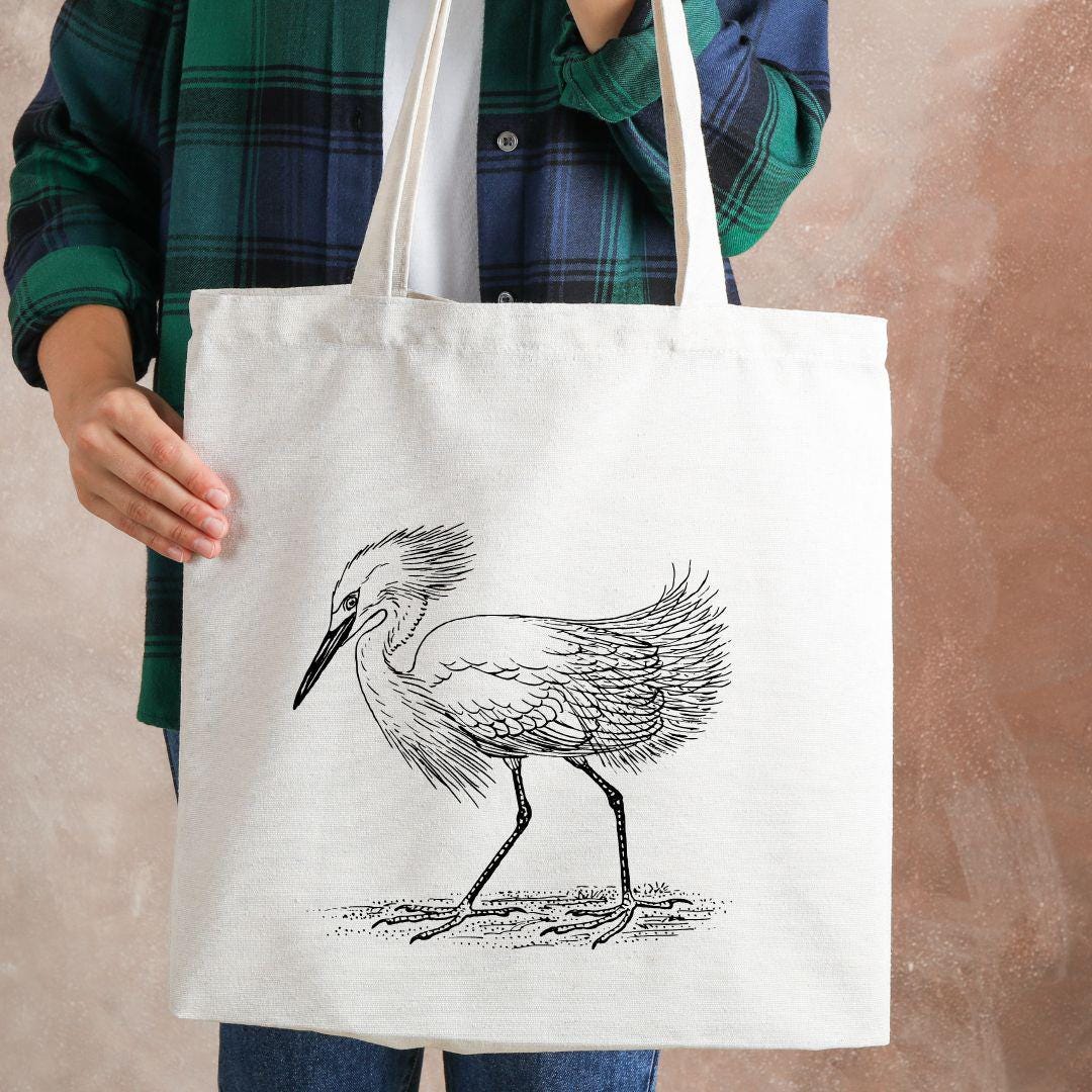 Egret Svg Bundle, Great Egret Vector, Egret Silhouette, Egret Clipart ...