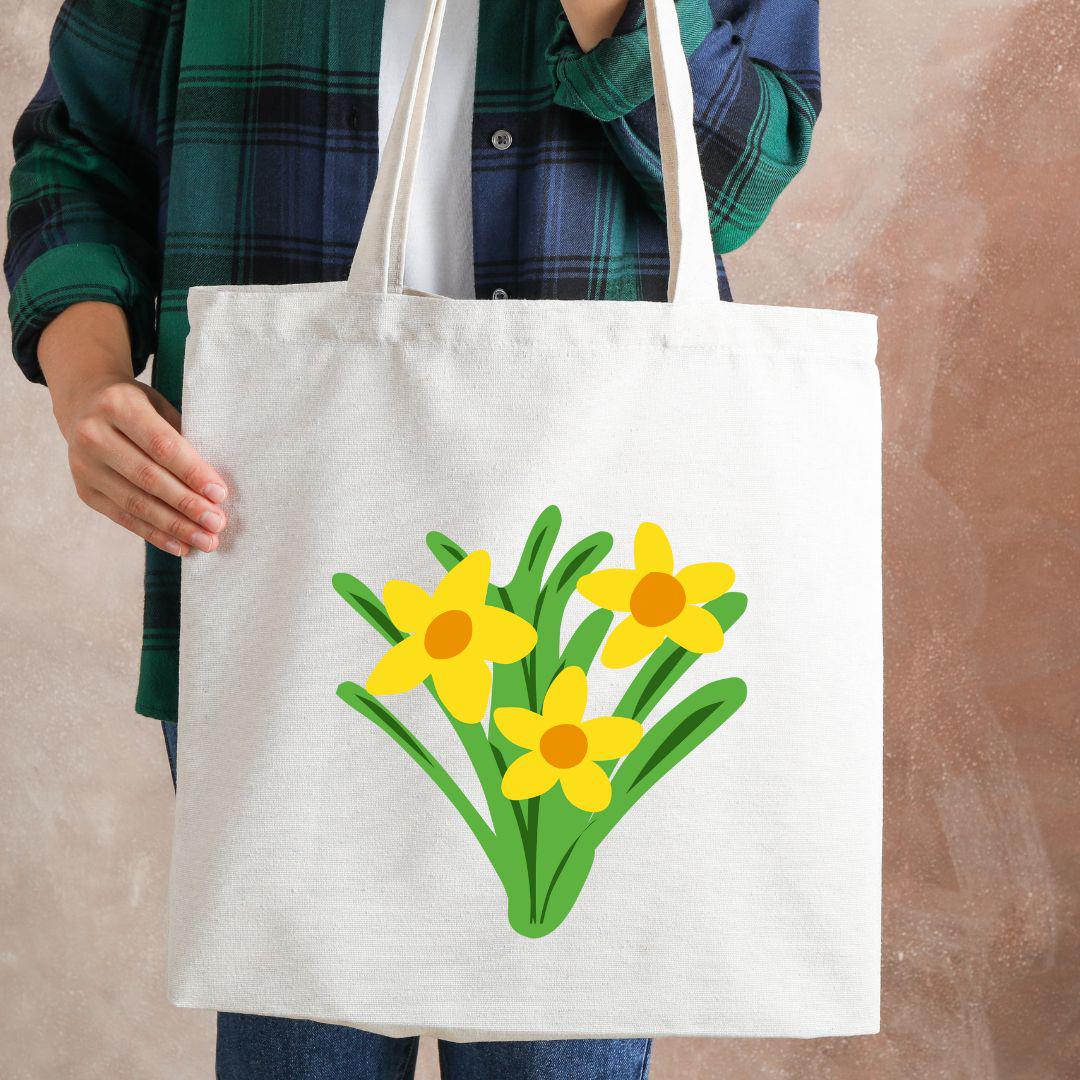 Daffodil Svg Bundle, Daffodil Silhouette, Daffodil Vector, Daffodil ...