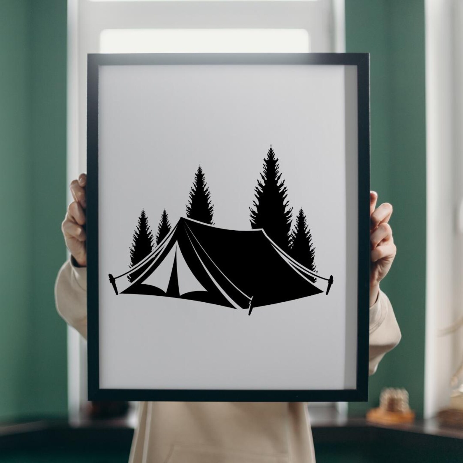 Tent SVG Bundle, Tent Vector, Tent Clipart, Camping Tent Svg, Tent ...