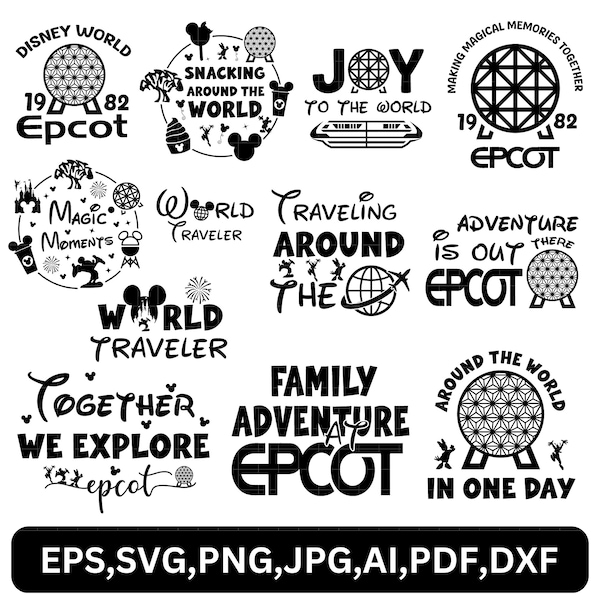 Epcot Svg - Etsy