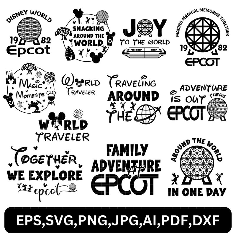 Epcot Svg - Etsy