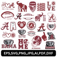 Alabama Svg - Etsy