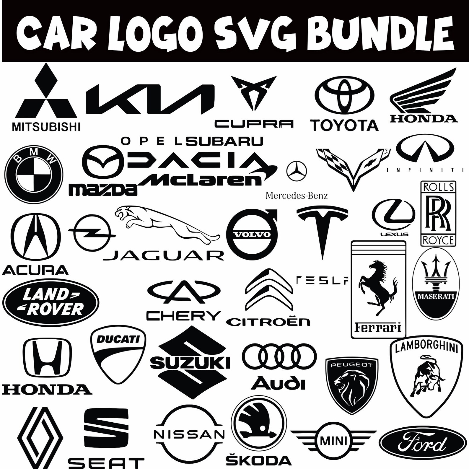 Car Logo Svg, Car Logo Png Bundle,cars Logo Plate Svg,cars Logo, Car ...