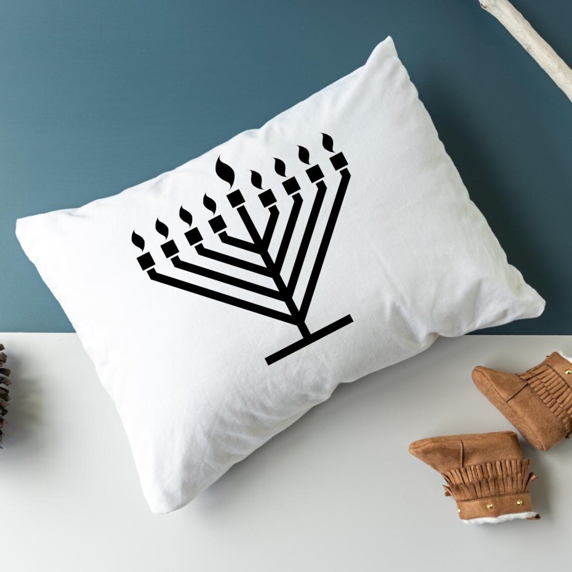 Menorah SVG Bundle, Menorah Cut Files for Cricut, Menorah Vector ...