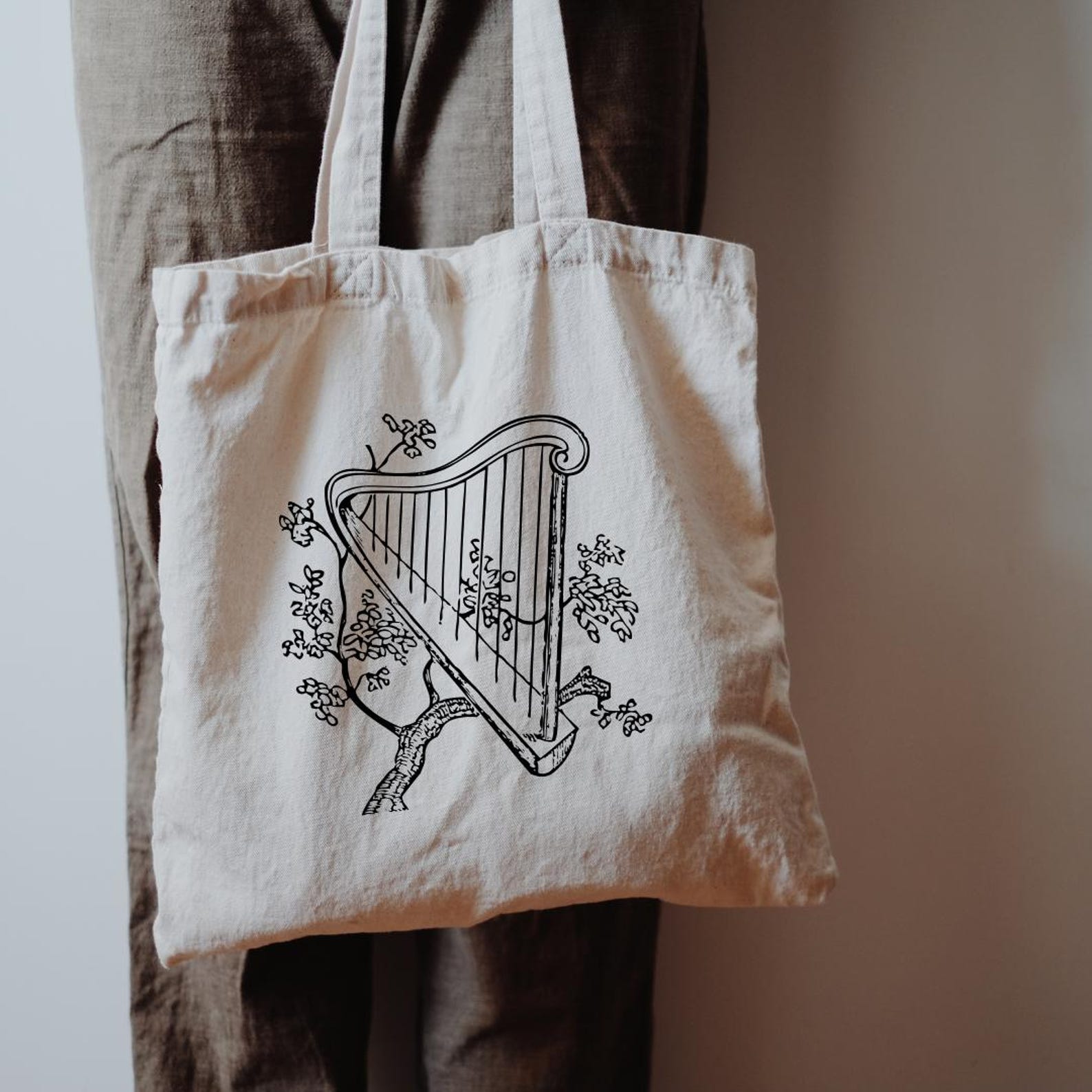 Harp SVG Bundle, Harp Cut Files for Cricut, Harp Vector, Harp Outline ...