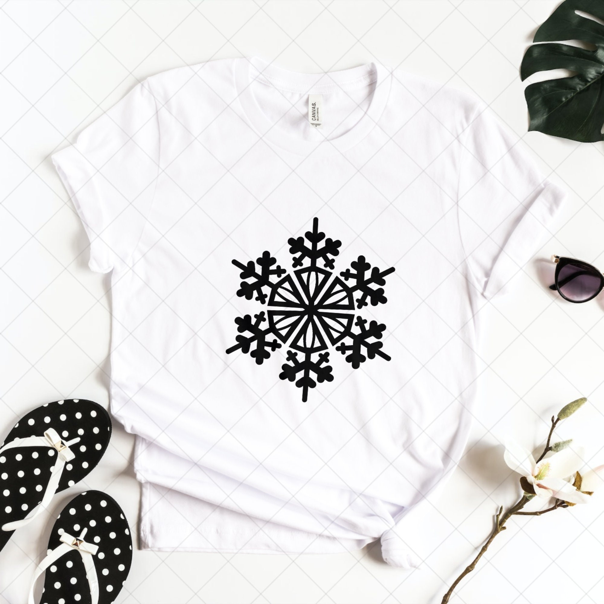 Snowflake Svg, Snowflake Svg Bundle, Snowflake Clipart,flake Winter Svg ...