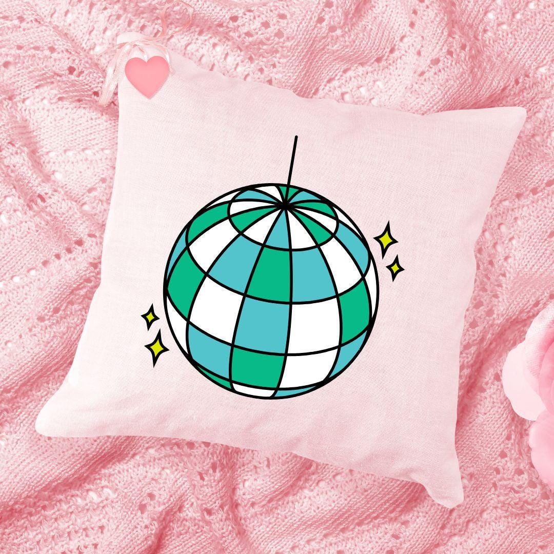 Disco Ball Svg, Bachelorette Svg, Disco Ball Clipart, Retro Svg, Groovy ...