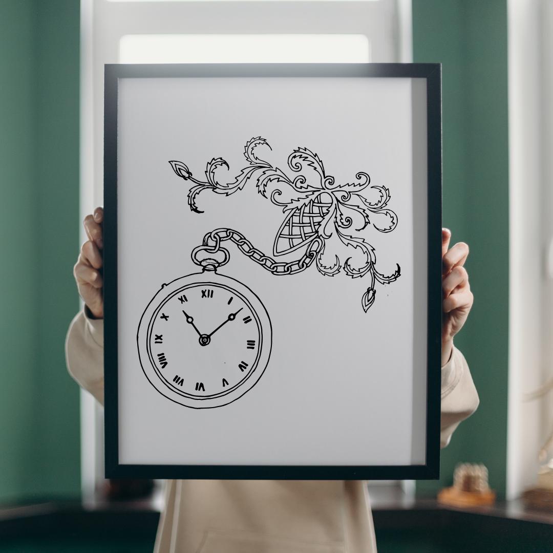 Pocket Watch Svg Bundle, Pocket Watch Vector, Watch Decal, Pocket Watch ...