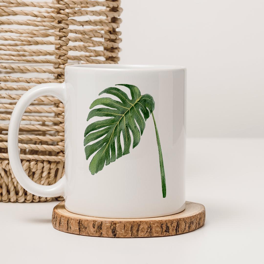 Monstera Leaf SVG Bundle, Tropical Leaves Svg, Monstera Leaf Svg ...