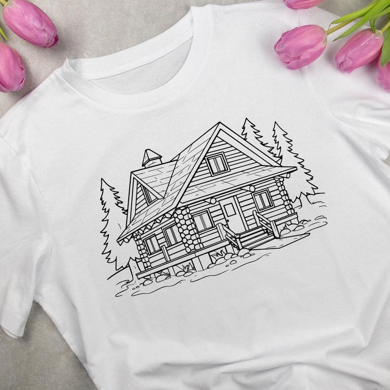 Rustic Wooden Cabin SVG Bundle, Log Cabin Svg, Mountain Svg Bundle ...