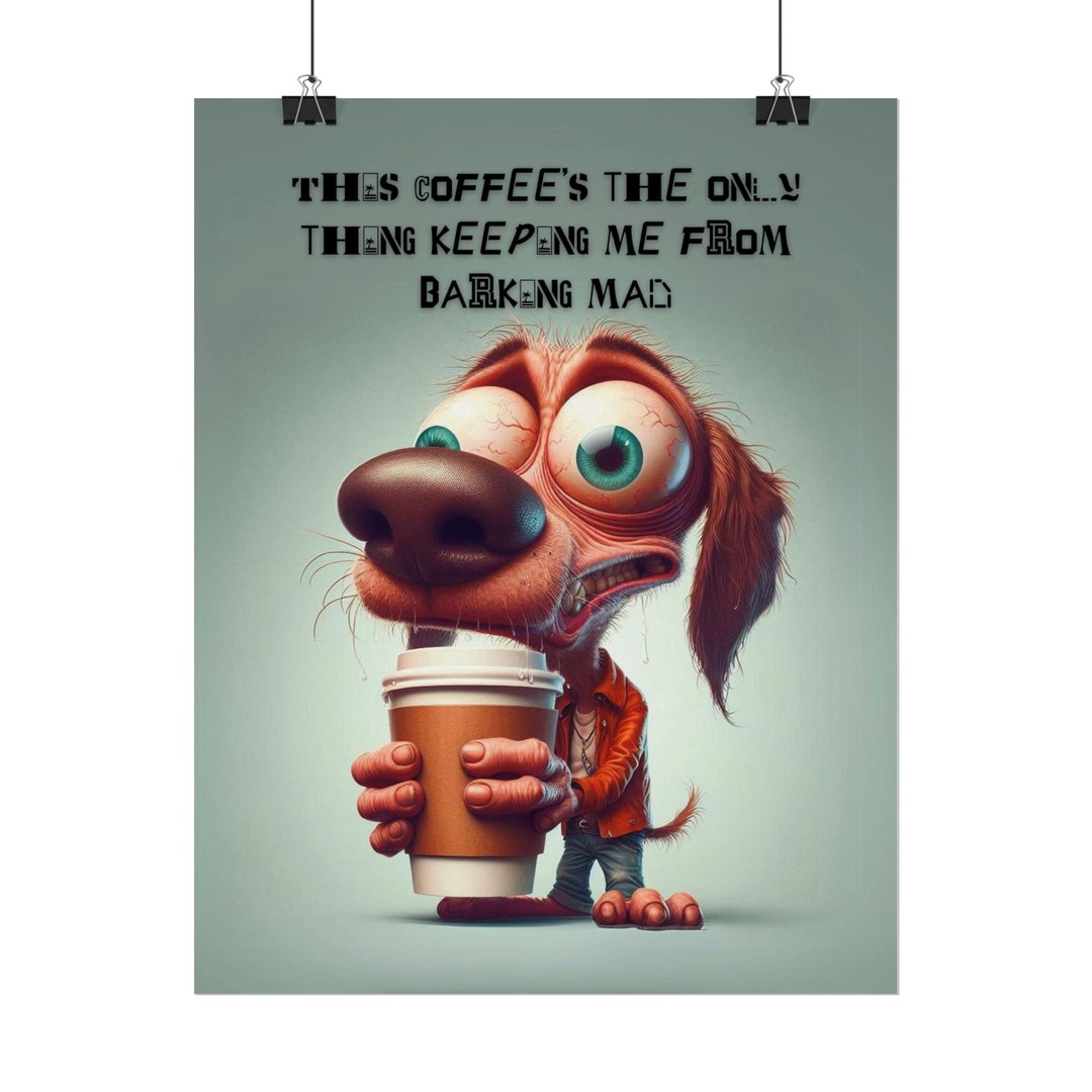 Fur-tastic Canines: From Wacky to Lovable Poster Collection Rolled ...