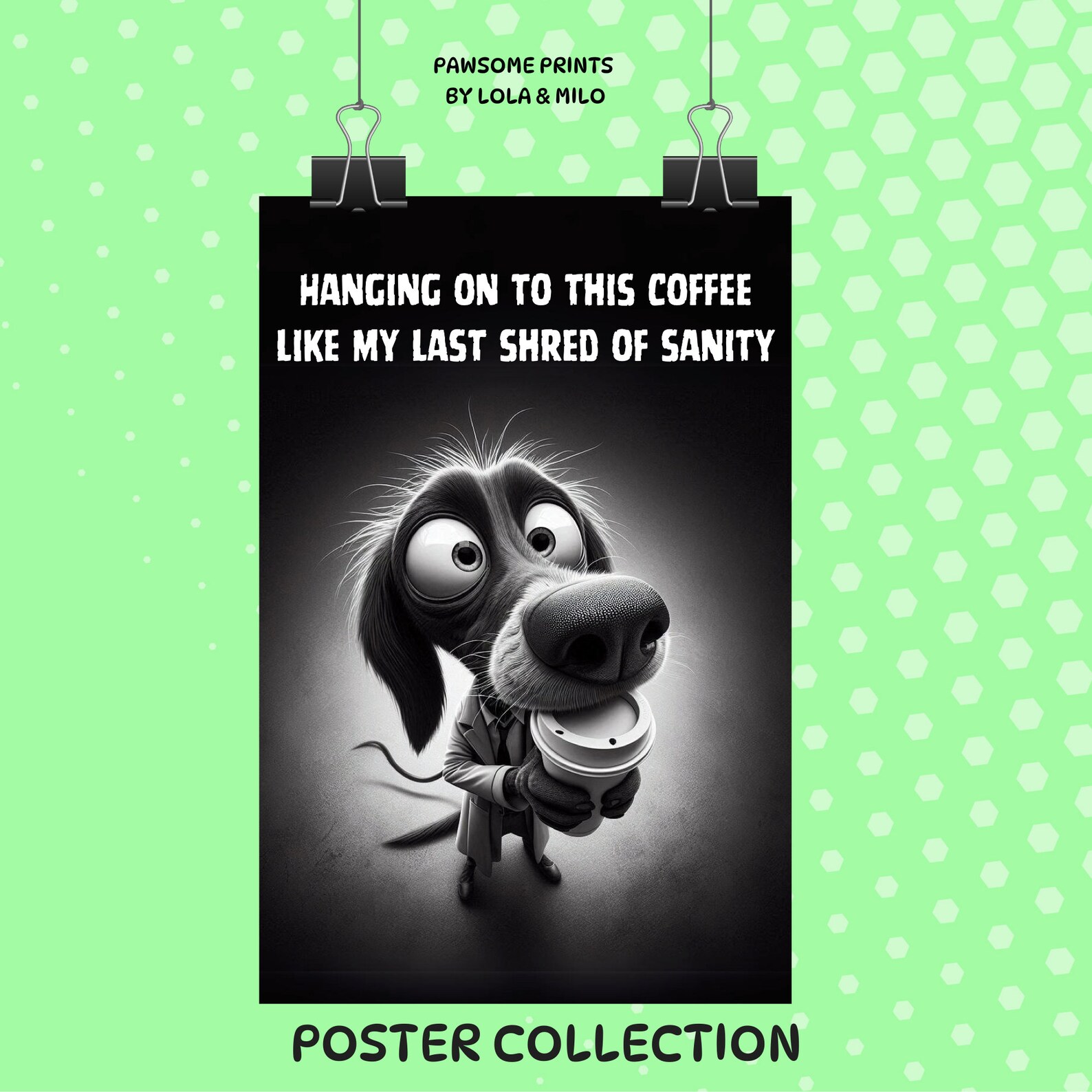 Fur-tastic Canines: From Wacky to Lovable Poster Collection Rolled ...