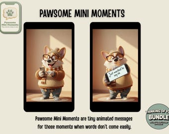 Thinking of You Animated Message Bundle | 4 Ready-to-send MP4 Videos ...