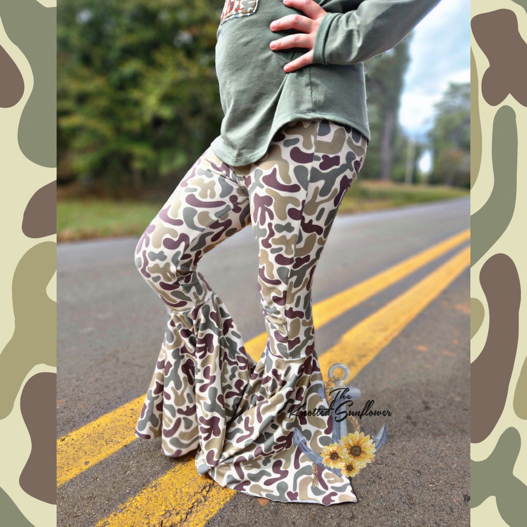 Hand Drawn Vintage Duck Camo Seamless Pattern Green - Etsy