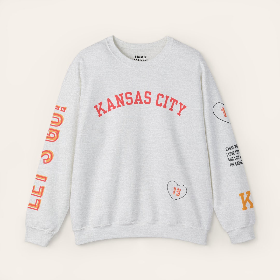 Kansas City Football Sweatshirt Kansas City Sweater Game Day Shirt ...