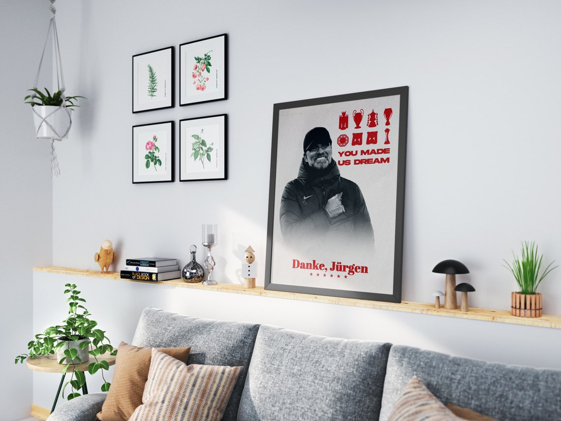 Jurgen Klopp Liverpool FC Poster: Soccer Wall Art (digital Download) - Etsy