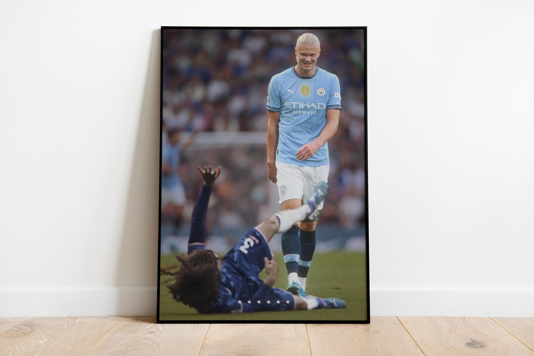 Erling Haaland Poster for Print, "cucurella" , Soccer Wall Art, Sports ...