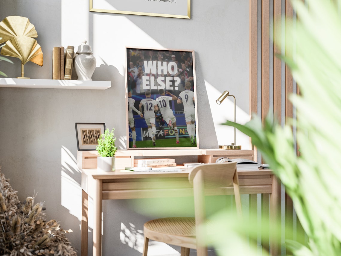 Jude Bellingham Poster for Print, Who Else?, England, Soccer Wall Art ...