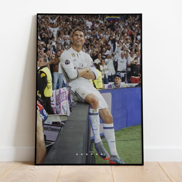 Ronaldo Poster - Etsy