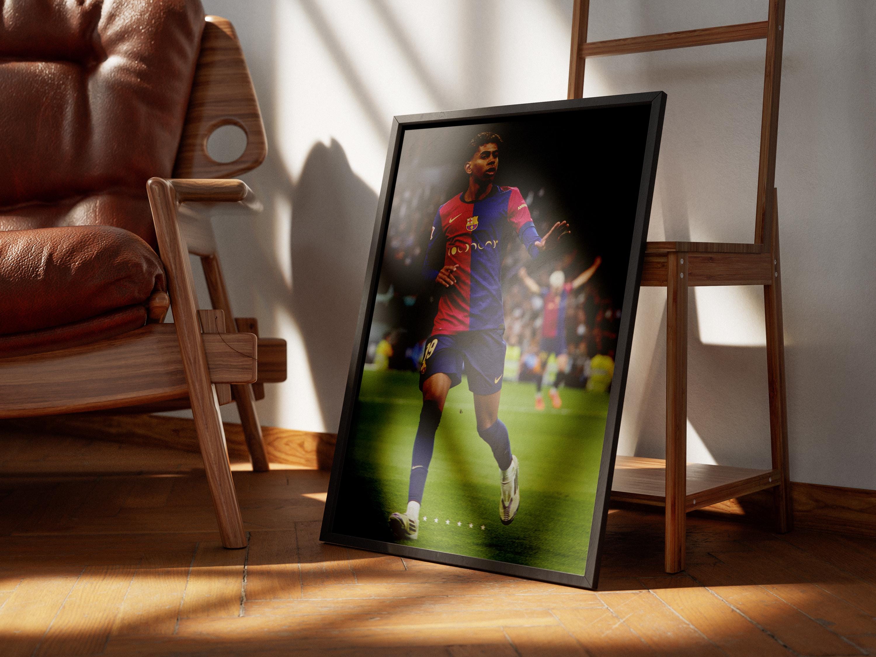Lamine Yamal Poster for Print, "calma", Soccer Wall Art, Sports Bedroom ...
