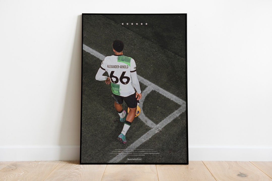 Trent Alexander-arnold Poster for Print, Liverpool FC, Soccer Wall Art ...