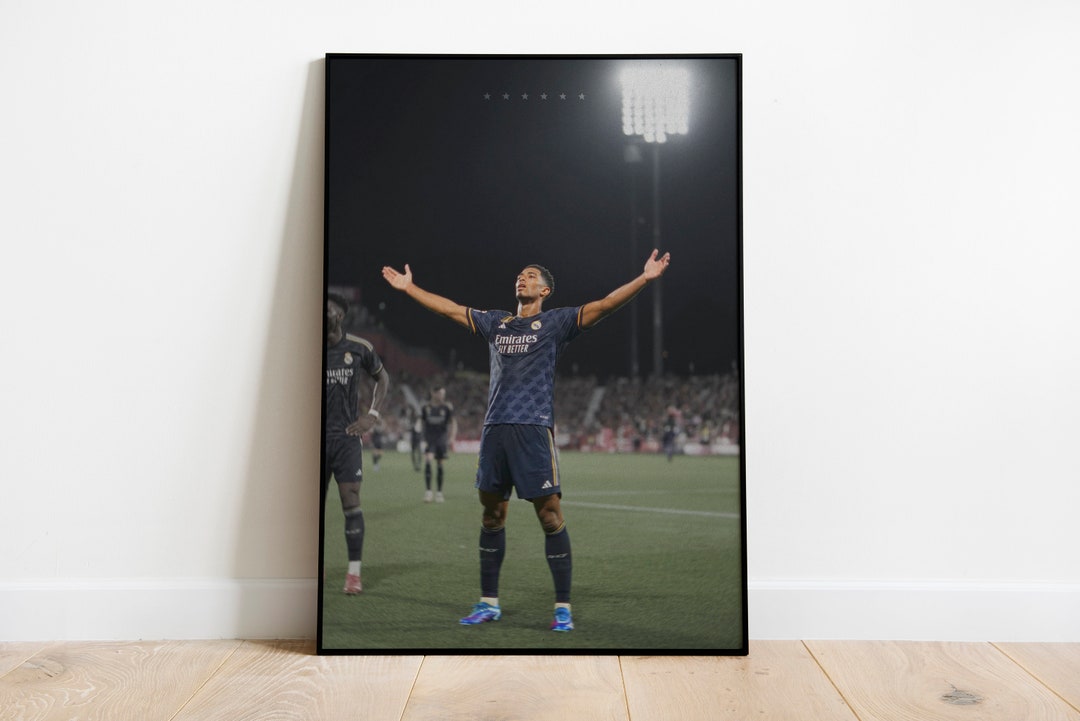 Jude Bellingham Poster for Print, Real Madrid, Soccer Wall Art, Sports ...