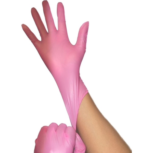 Pink Gloves - Etsy