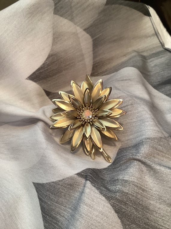 Vintage scarf pin - Gem