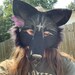 Silver Fox Costume Mask With Removable Butterfly Wing Accessory - Etsy