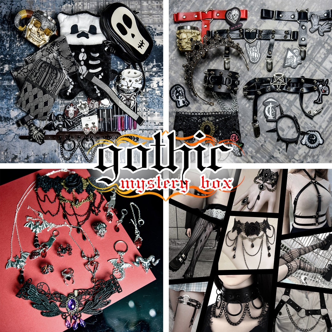 Gothic Mystery Box, Curiosity Box, Spooky Box,lucky Dip,witchy Mystery ...