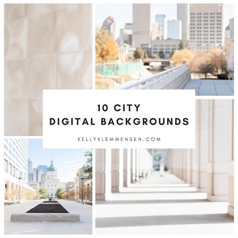 10 City Digital Backgrounds | Headshot | Portrait | Corporate | Outside ...