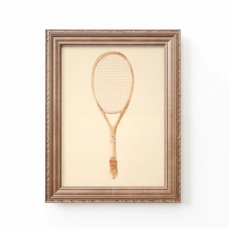 Vintage Tennis Racket - Etsy