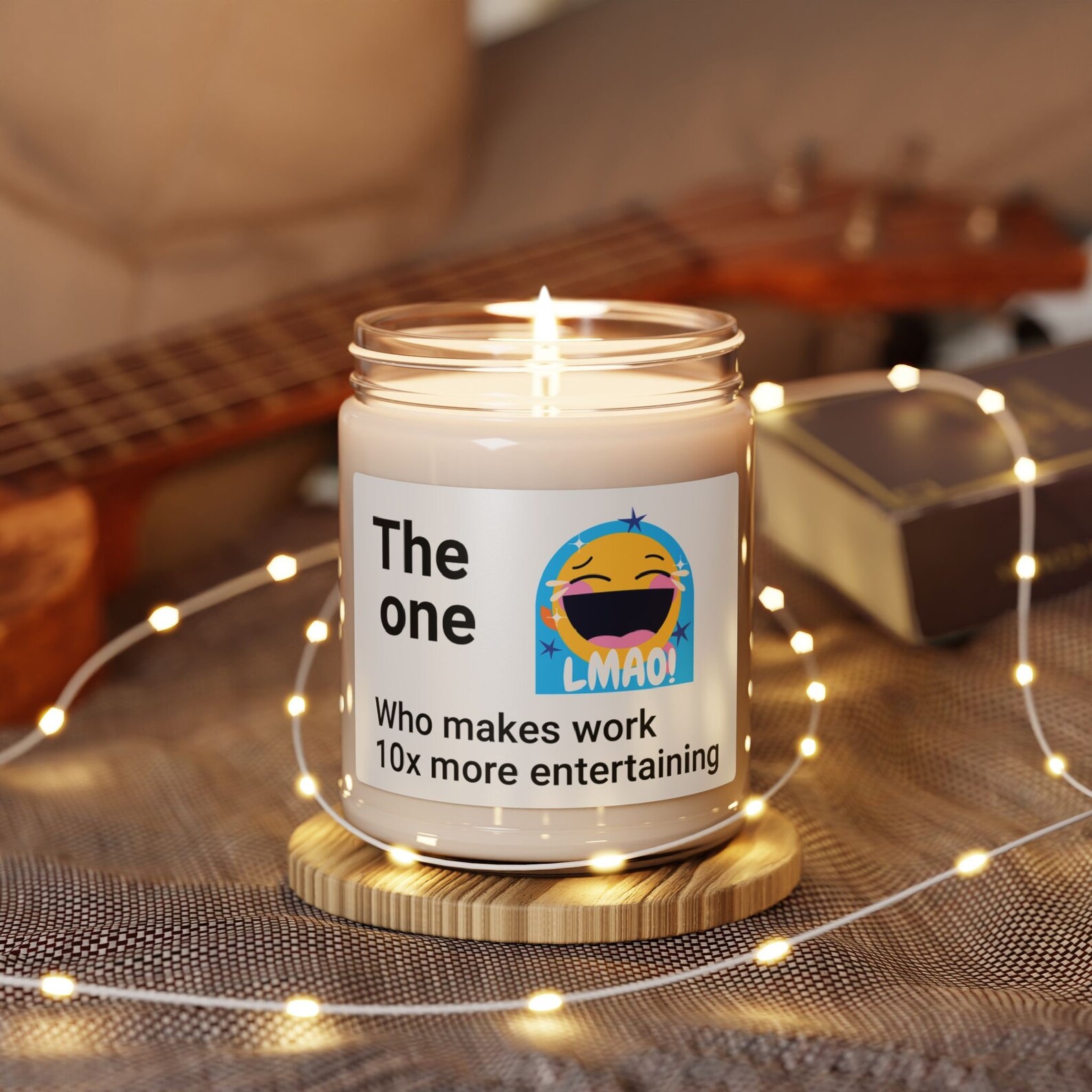 Entertaining Coworker Candle, Coworker Candle, Coworker Gift, Office ...