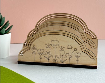 SVG Digital Floral Butterfly Sign Backer Single Line Scoring Pattern ...