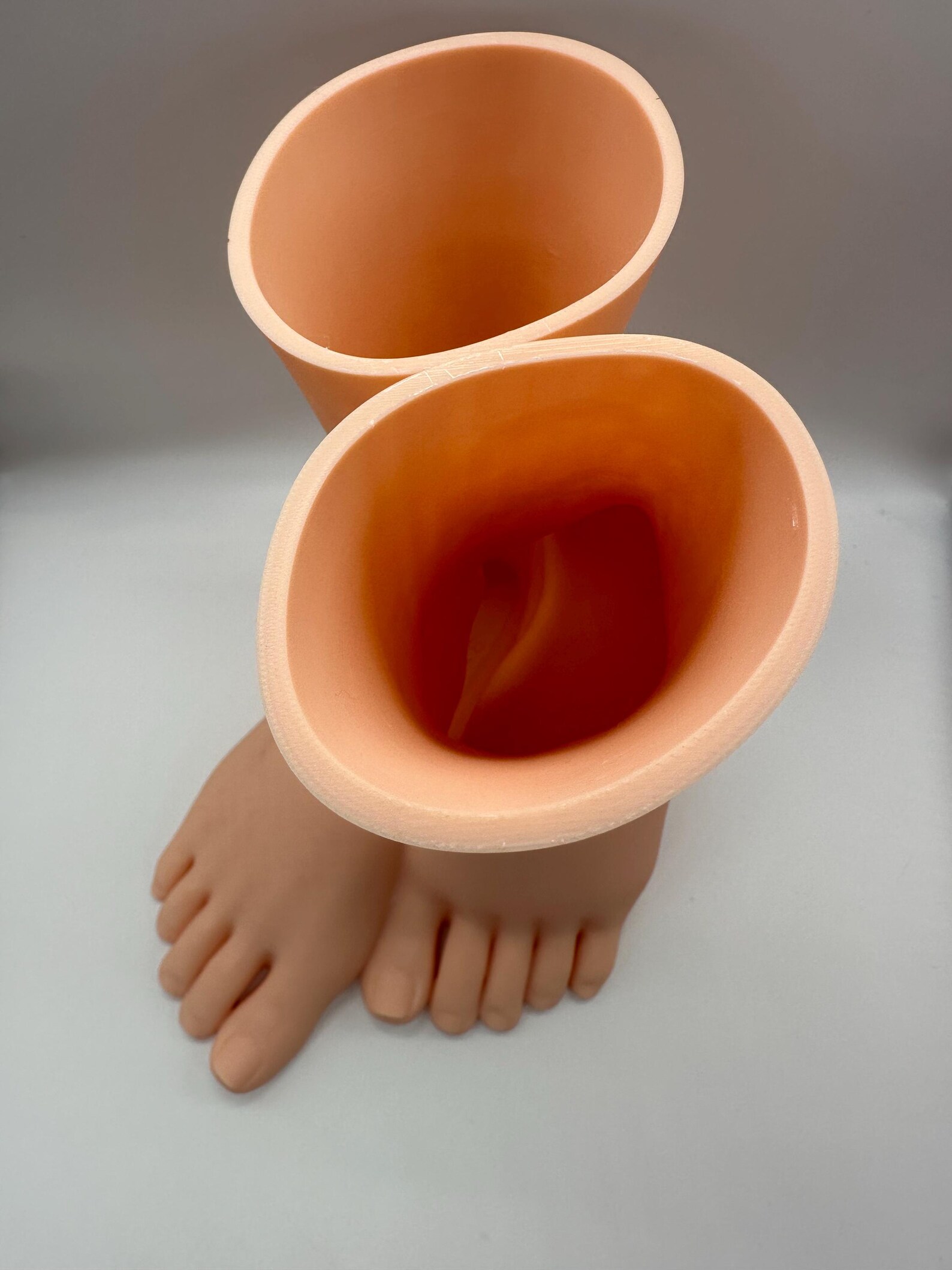 Graceful Feet - 3D Printed Vase Beautifully Sculpted in the Elegance of ...