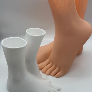 Graceful Feet - 3D Printed Vase Beautifully Sculpted in the Elegance of ...