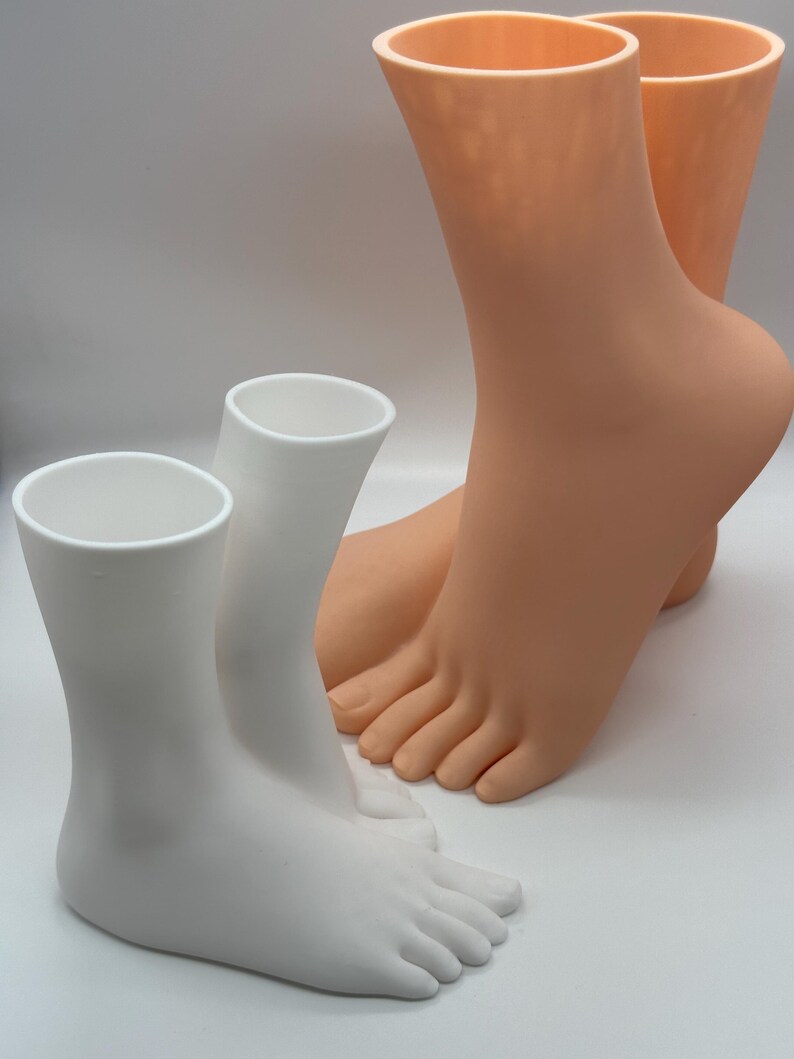 Graceful Feet - 3D Printed Vase Beautifully Sculpted in the Elegance of ...