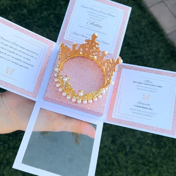 Box Invitation - Etsy