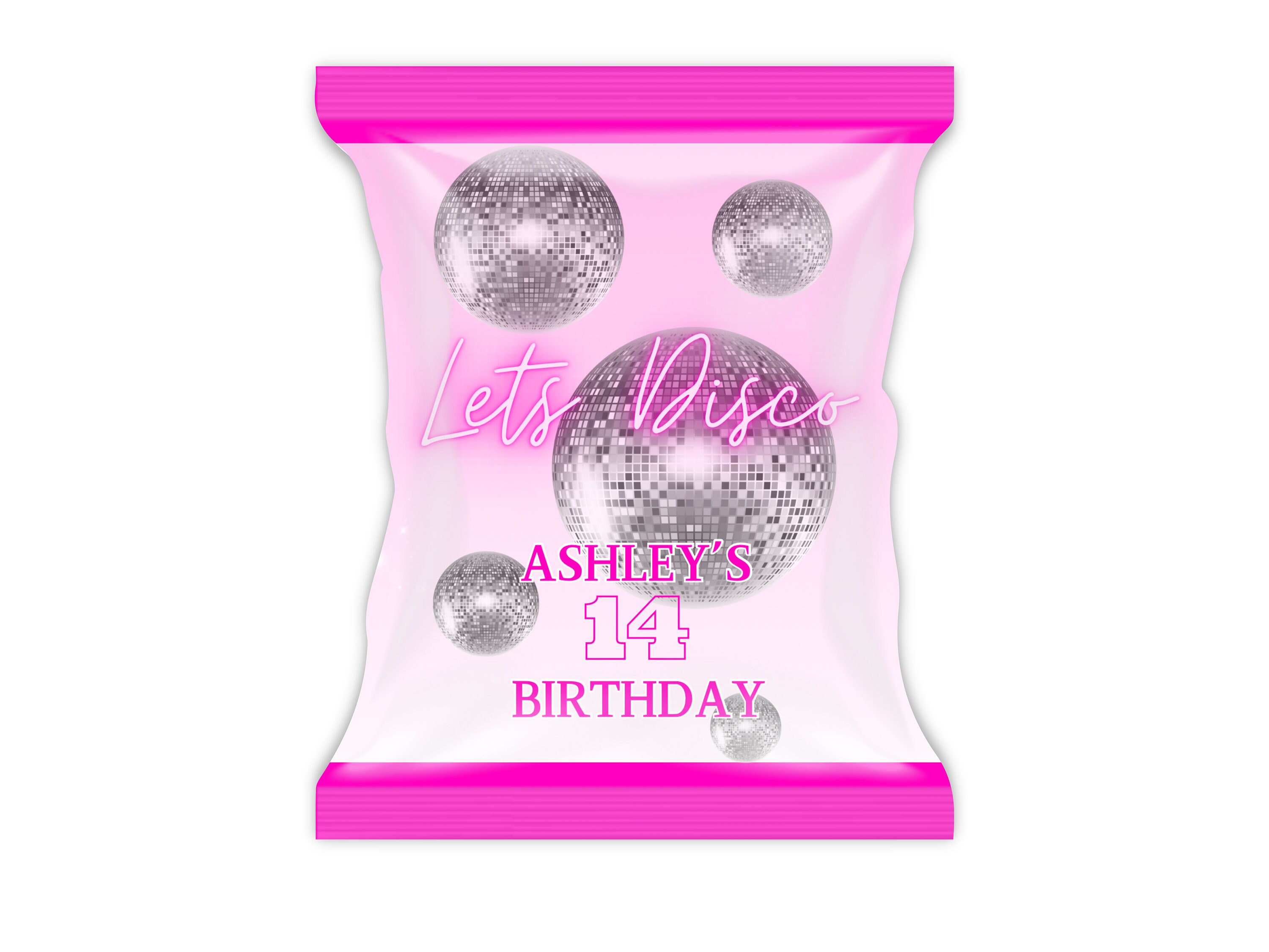 Let’s Disco Chip Bags - Etsy