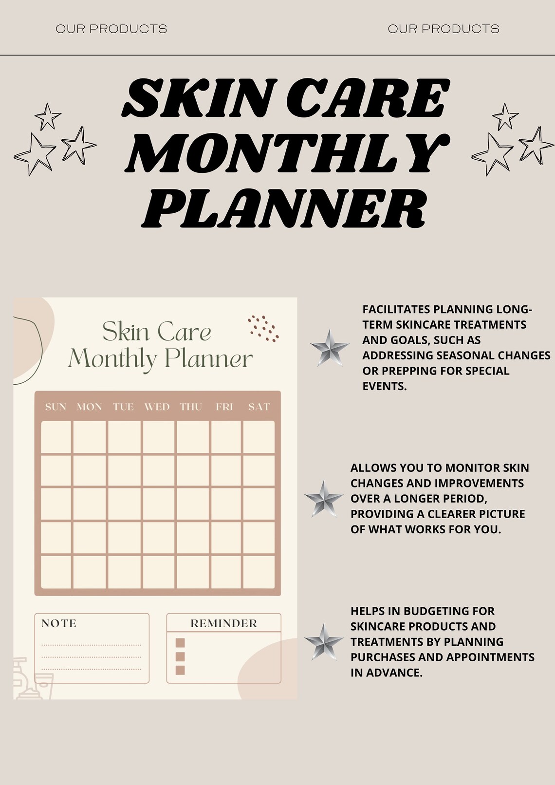 Printable Skincare Routine Tracker / Skincare Daily Routine / Skincare ...