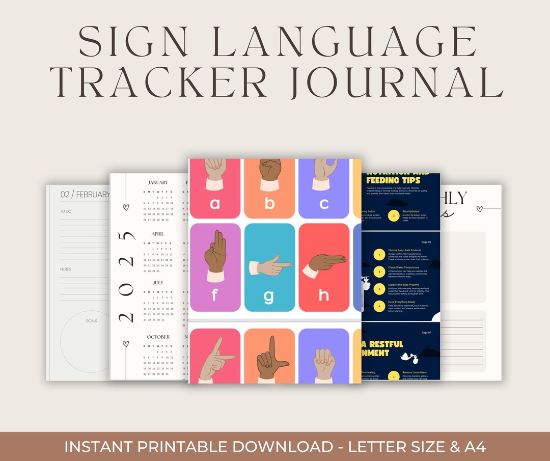 Baby Sign Language Starter Kit, Infant Communication Skills, Sign ...