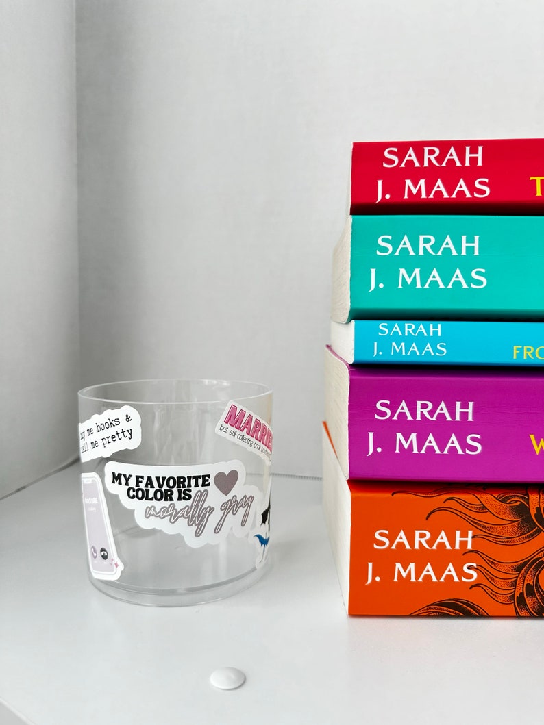 Caution Slippery While Reading Sticker Book Lover Gift, Bookish Merch ...