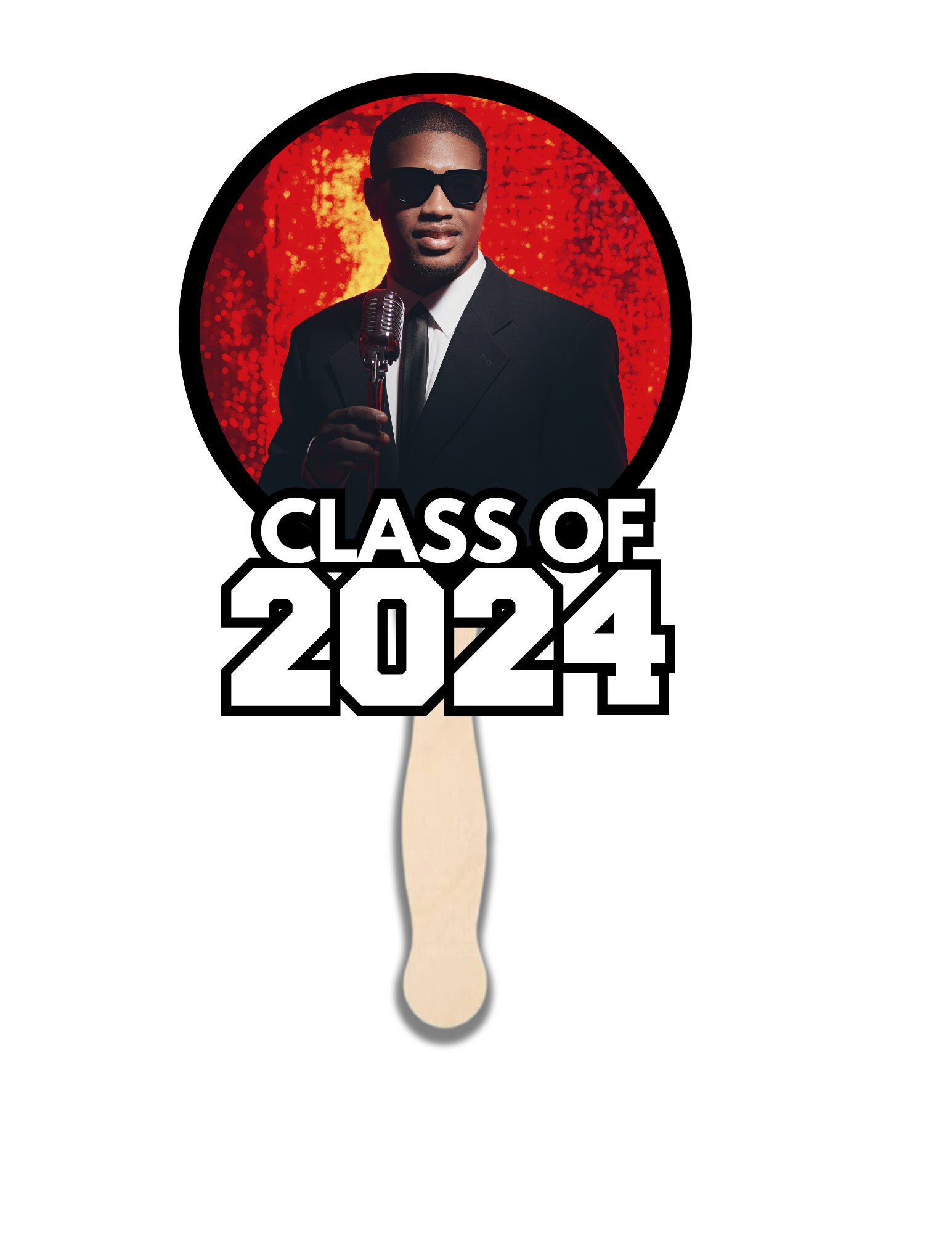 Graduation Fan Template Bundle - Etsy