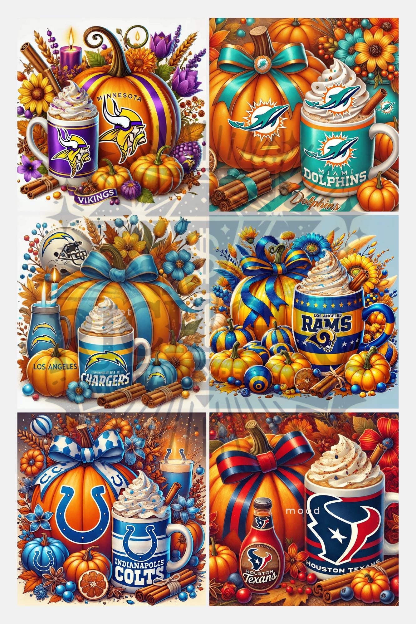 Fall and Football - Etsy