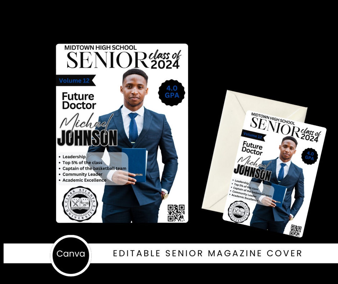 Senior/ Graduate Magazine - Etsy