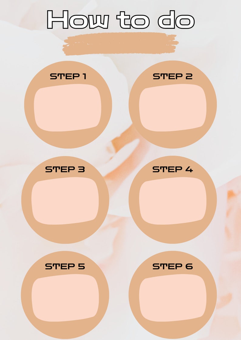 How to Do Something Template (canva Template) - Etsy