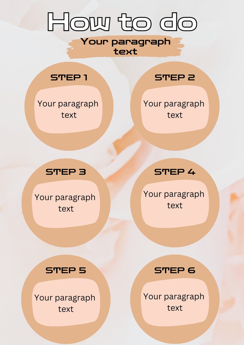 How to Do Something Template (canva Template) - Etsy