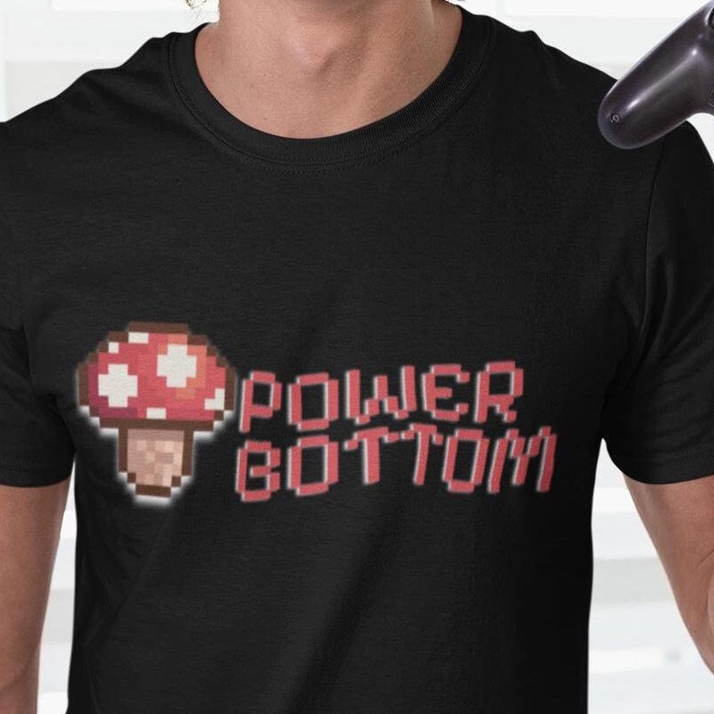 Power Bottom T Shirt - Etsy