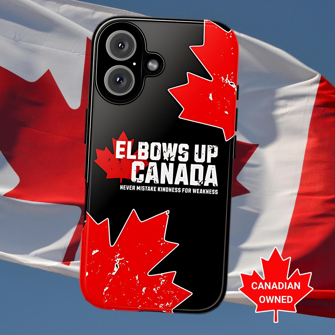 Elbows up Phone Case, Smartphone Canada Pride & Unity, Phone Case for ...